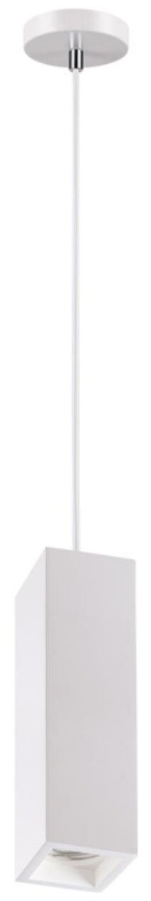 370464 OVER NT19 552 белый Накладной светильник IP20 GU10 50W 220V YESO Novotech