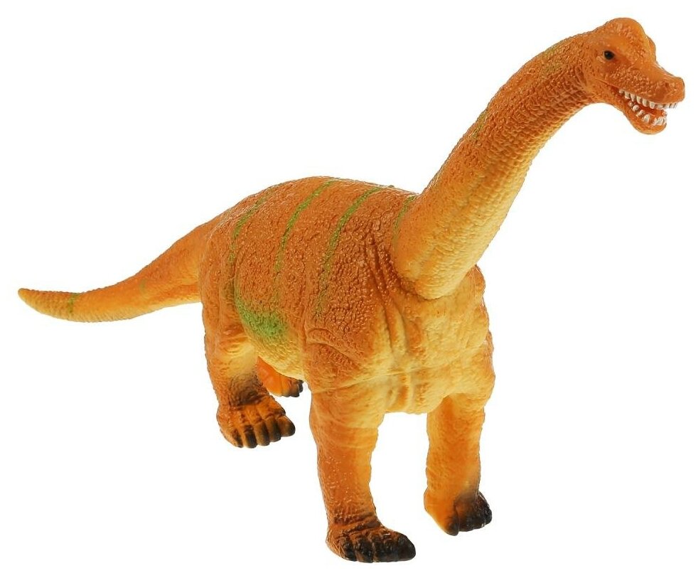 Игрушка динозавр пластизоль Брахиозавр, 31х9х26 см. Играем Вместе ZY639439-R