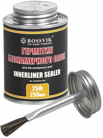 Герметик бескамерного слоя (ROSSVIK) 250 мл (банка с кистью)