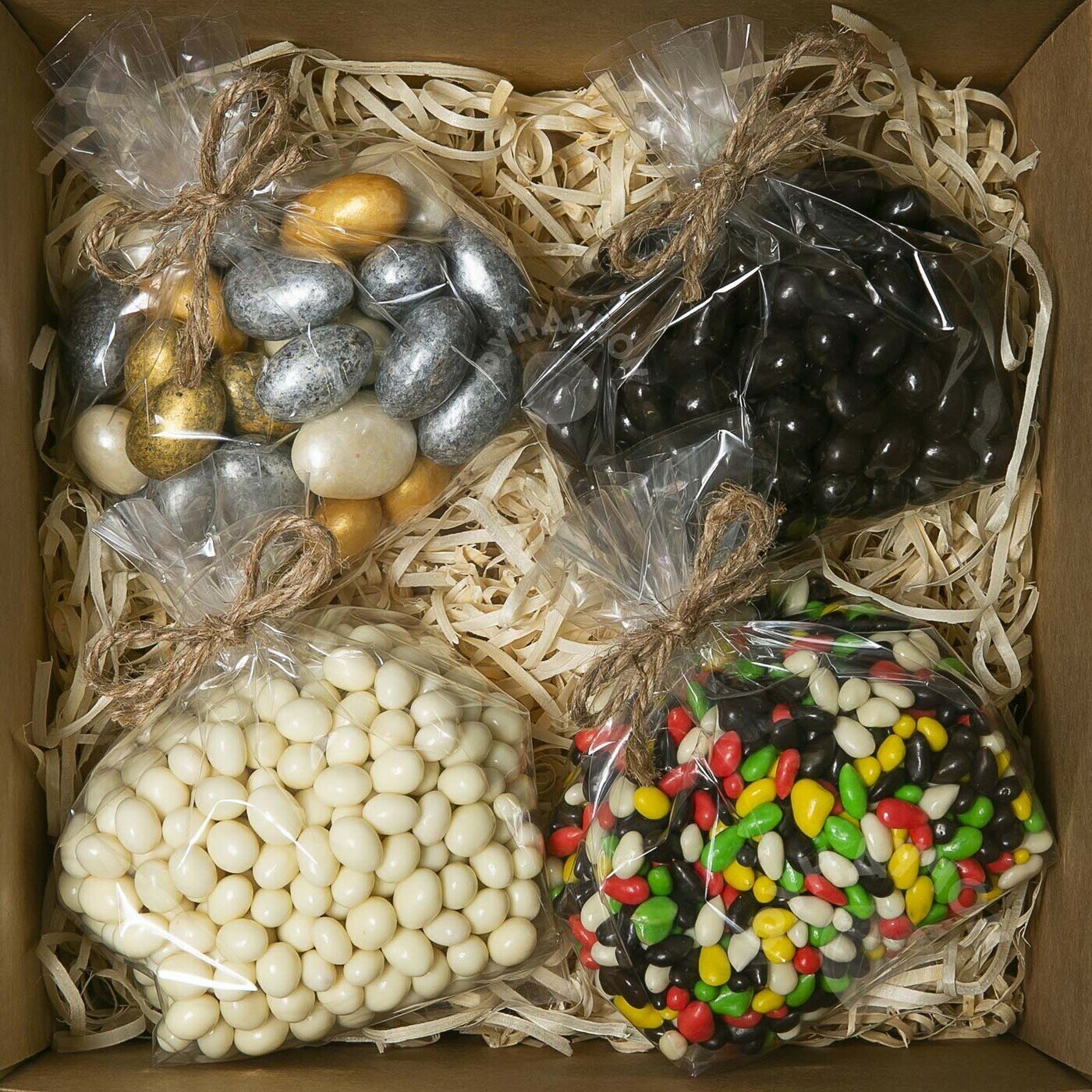 Подарочный набор сладостей фундучок № 10 (1 кг.)