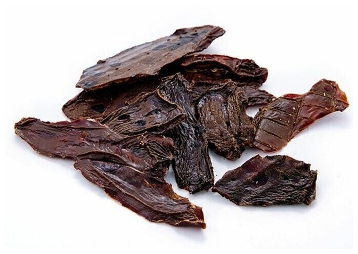 Печень оленя сушёная, 100 гр, натуральное лакомство для собак и кошек, DOGROG