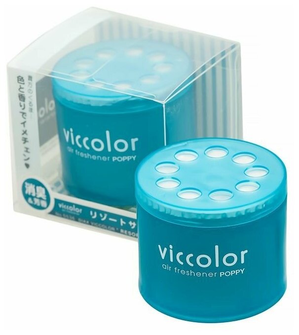 Ароматизатор воздуха гелевый Свежий, цветочно-фруктовый аромат DIAX VICCOLOR Resort Sour