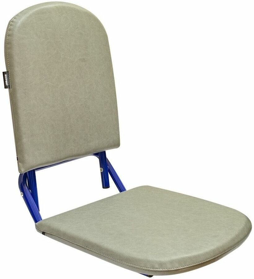 Кресло "Патриот", для лодки, с поворотным механизмом, бежевое, плотность ткани 600 г/м²