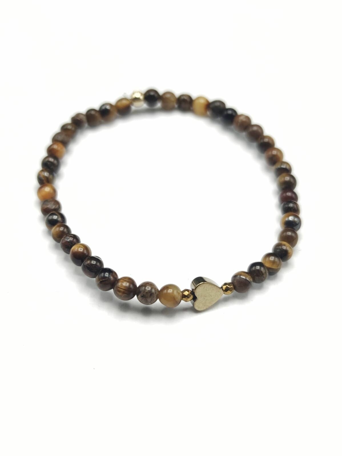 Браслет, гематит, тигровый глаз