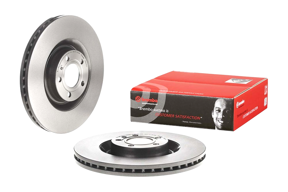 BREMBO 09. A815.11 (09A81511 / 8E0615301K / 8E0615301T) диск тормозной Audi (Ауди) a4 b7 кабриолет (8he) (Комплект 2 штуки)