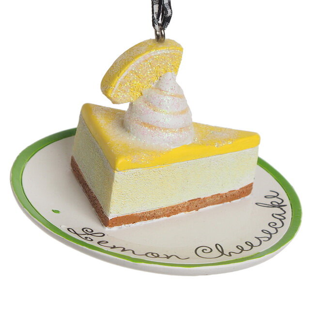 Елочная игрушка Сладости Фламандских Пекарен: Lemon Dessert 5 см, подвеска, Kurts Adler (Куртс Адлер), A2082-1