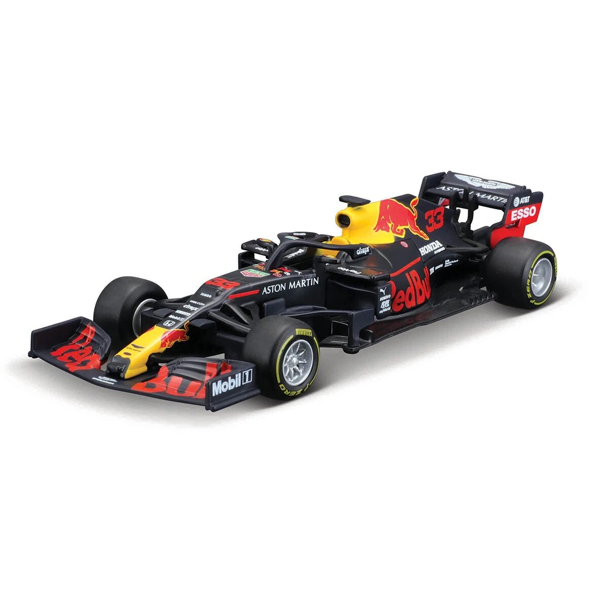Red Bull RB16 33, черный, 1:43, Bburago
