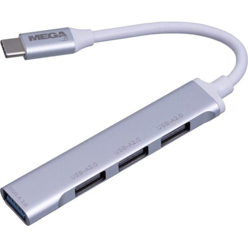 Разветвитель ProMEGA "Jet", HS001, 1хUSB 3.0, 3хUSB 2.0, серебристый (301007001895584)