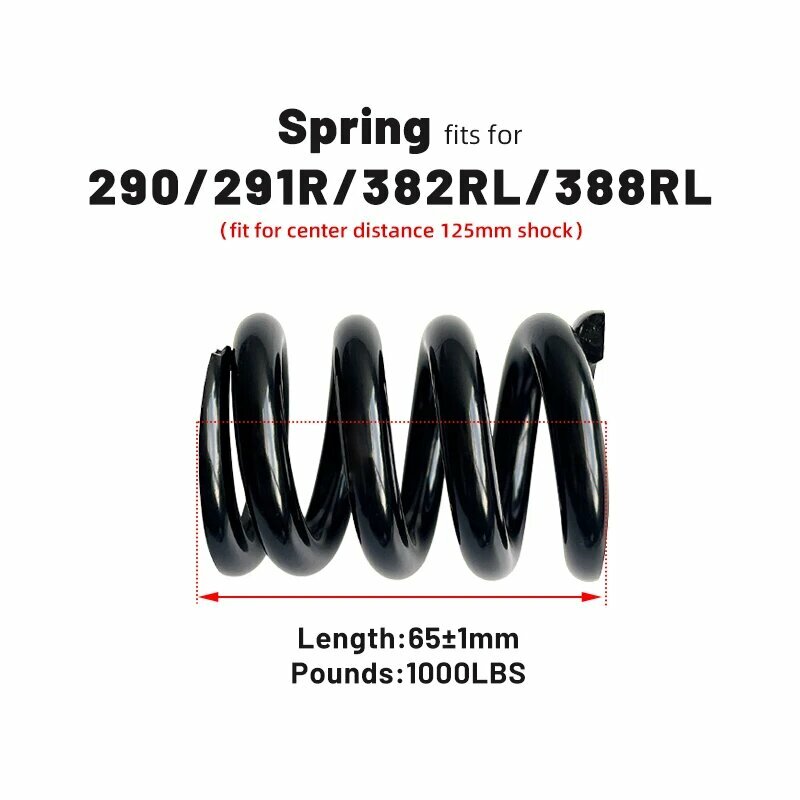 EXA велосипедный задний амортизатор 65 мм для горных велосипедов 65-1000lbs