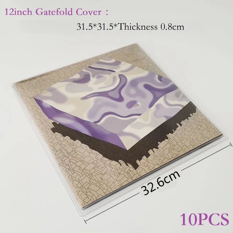 12in Gatefold Cover, 10PCS