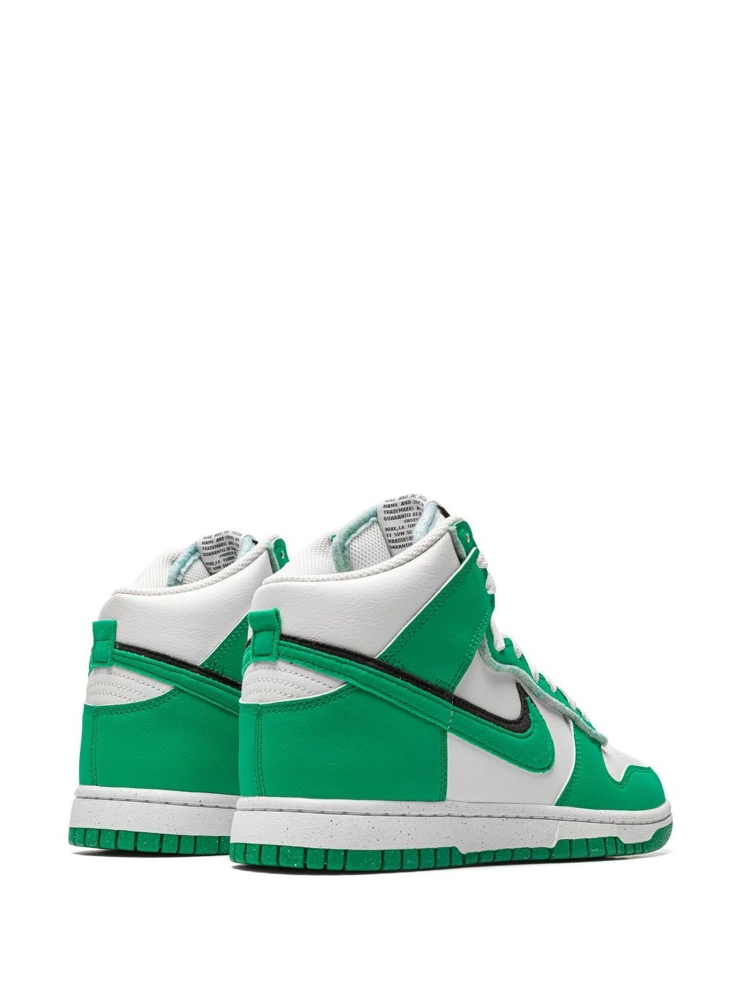 Кроссовки NIKE Dunk High, размер 15.5 US, green — фото 1