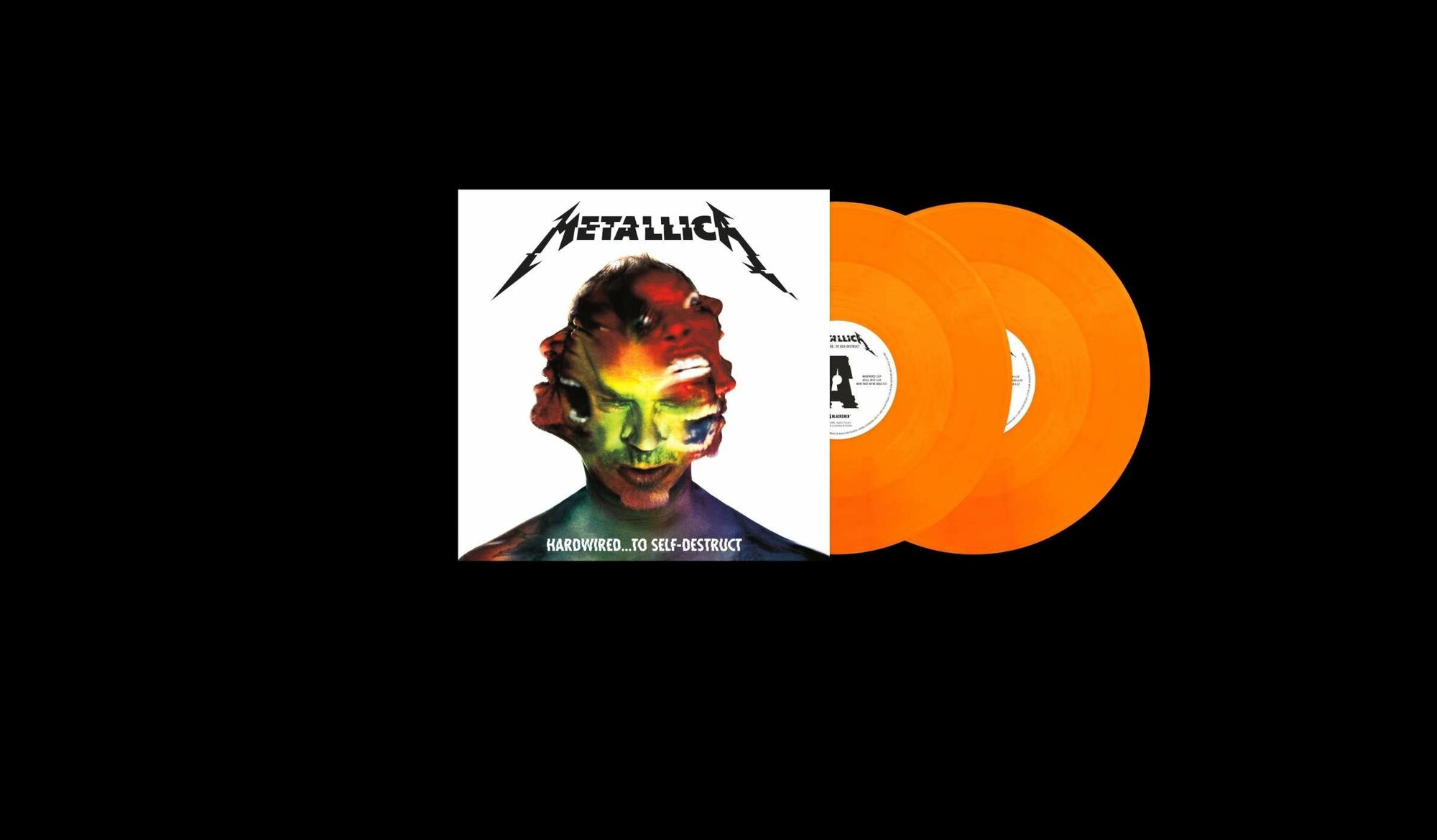 Виниловая пластинка Metallica - Hardwired. To Self-Destruct (Limited Edition) (Flame Orange Vinyl) (2 LP)