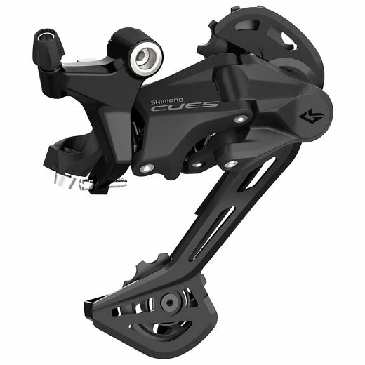 Переключатель задний SHIMANO Cues U3020-9, 9 скор, 36T