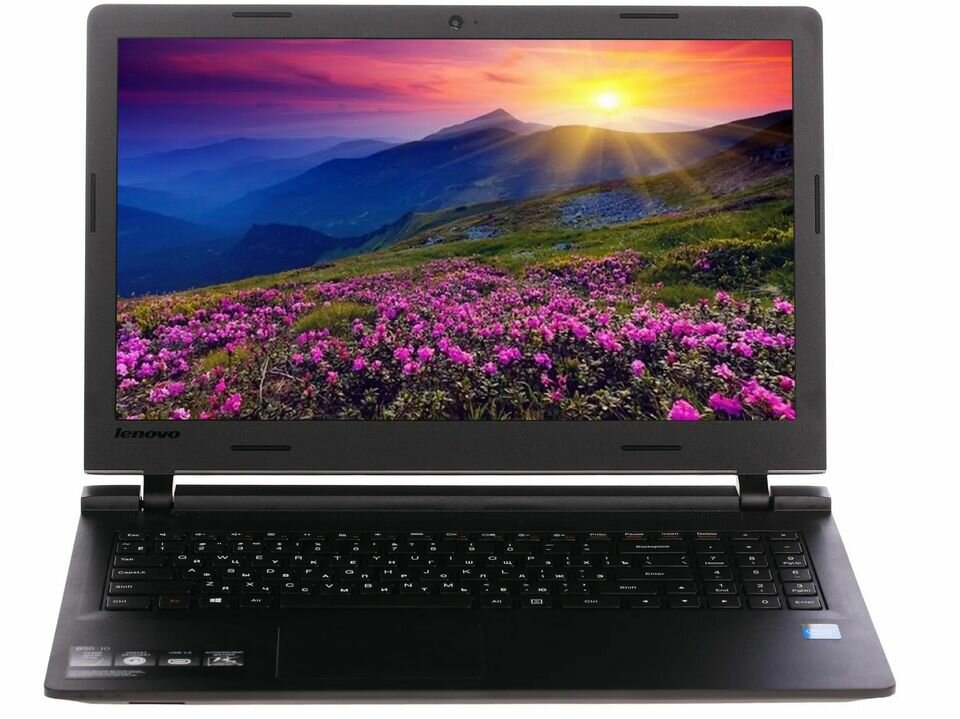 15,6" Ноутбук Lenovo IdeaPad B50-10 (80QR007JRK) черный - 1366x768, TN, Intel Celeron N2840, ядра: 2 x 2,1 ГГц, 4 ГБ, HDD 512 ГБ, Intel HD, Windows 10 Home