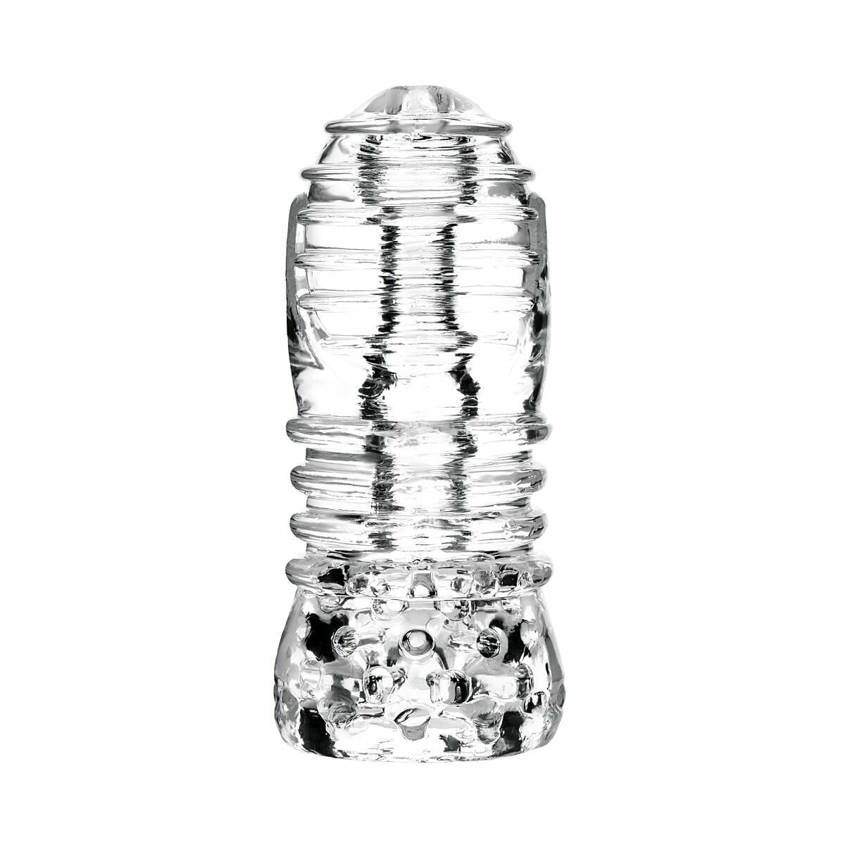 Мастурбатор нереалистичный Lingam by TOYFA Savitri, TPE, прозрачный, 14 см