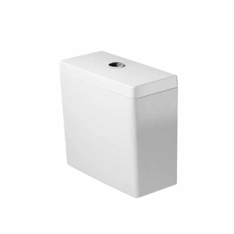 Duravit starck 3 бачок для унитаза моноблок с механизмом 2го смыва - кнопка хром, поключение воды: снизу слева цвет: белый 0920100005 920100005