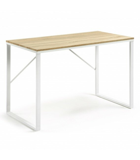 Письменный стол Lisbet 120x60 металл белый