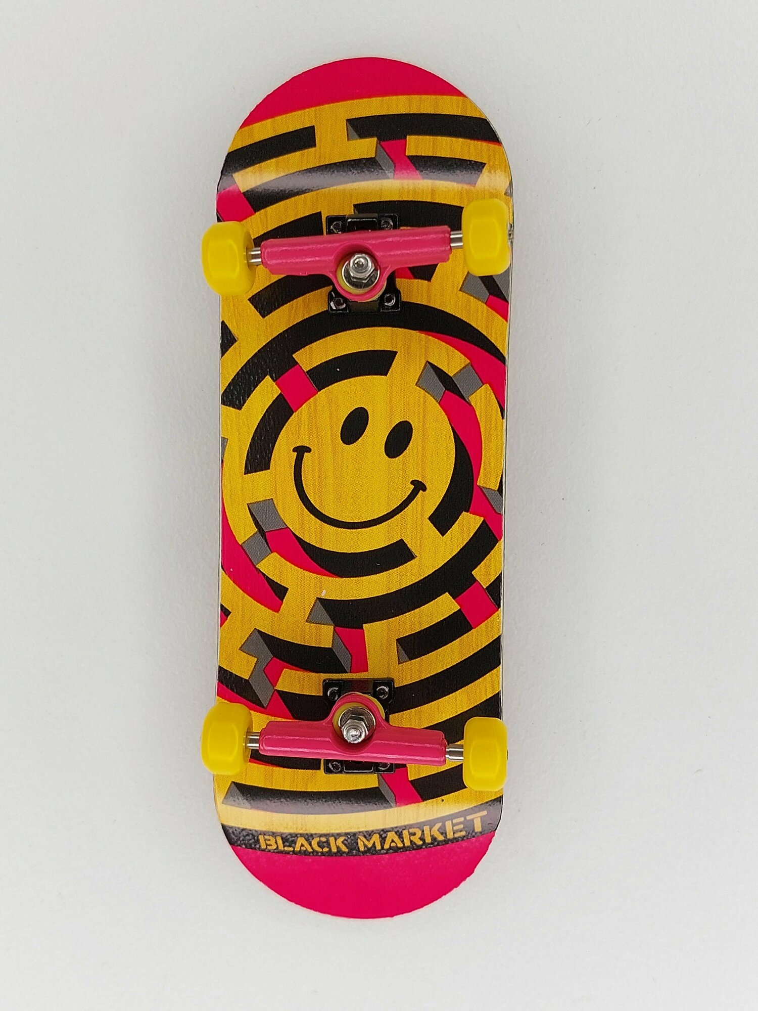 Фингерборд, профессиональный fingerboard Black market Deck 32 mm, пальчиковый скейтборд 30