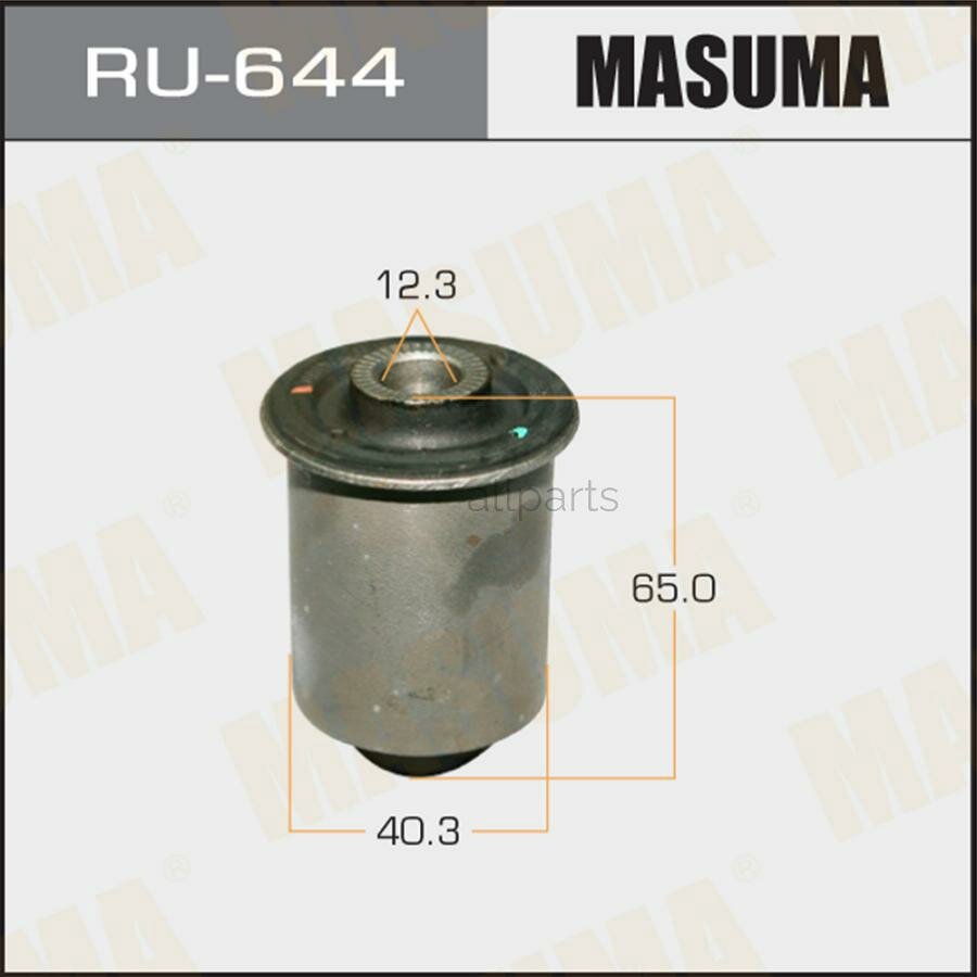 MASUMA RU644 сайлентблок верхний передний!\ Toyota Land Cruiser 120/Prado GRJ/KDJ120