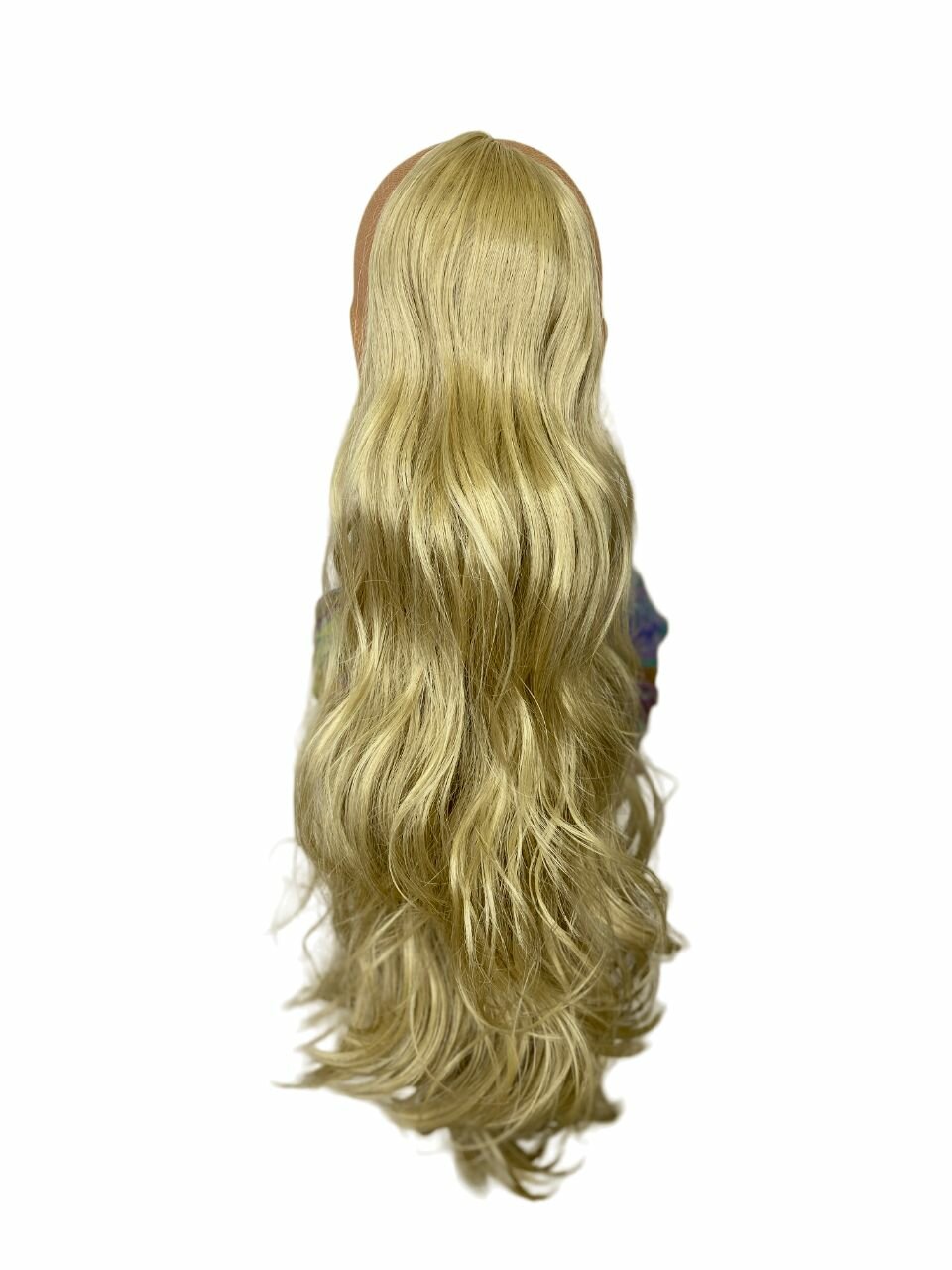 VIP-PARIK Шиньон хвост на крабе длинный, волнистый 55 см.