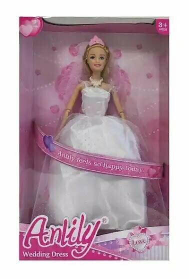 Кукла 29 см невеста, в коробке