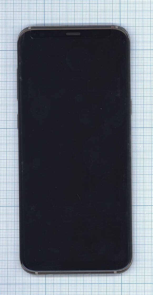 Дисплей для Samsung Galaxy S8 Plus SM-G955F с рамкой золотой