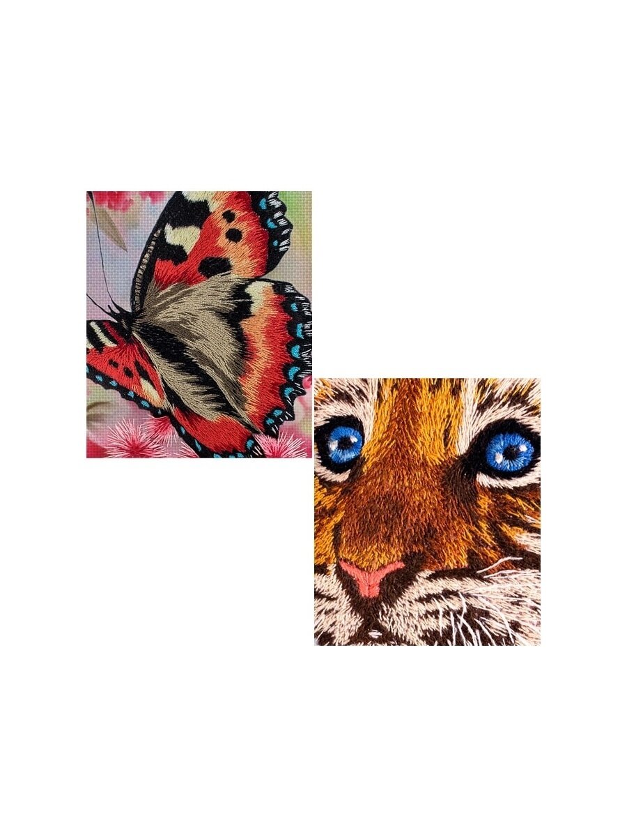 Вышивка гладью Danko Toys Художественная, с рамкой (VGL-01)