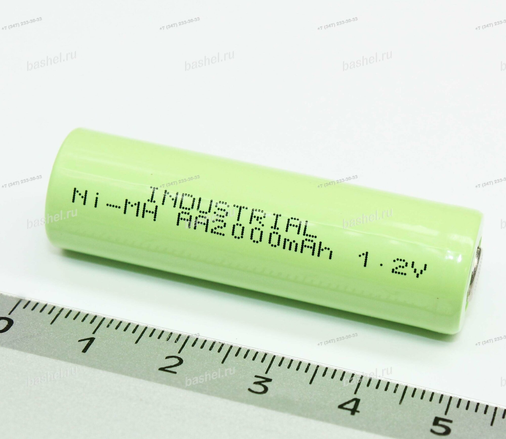 Аккумулятор H-AA2000 INDUSTRIAL 1,2В, 2000mAh NIMH (14,5*49,0mm), INDUSTRIAL