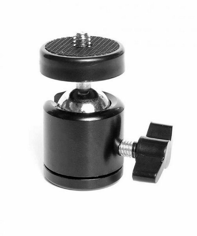 Штативная головка Тип FLBH-S, шаровая, 1/4"-1/4", для фото/видеокамеры