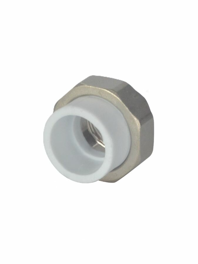Муфта ППР усиленная комбинированная разборная 20х1/2" VALFEX