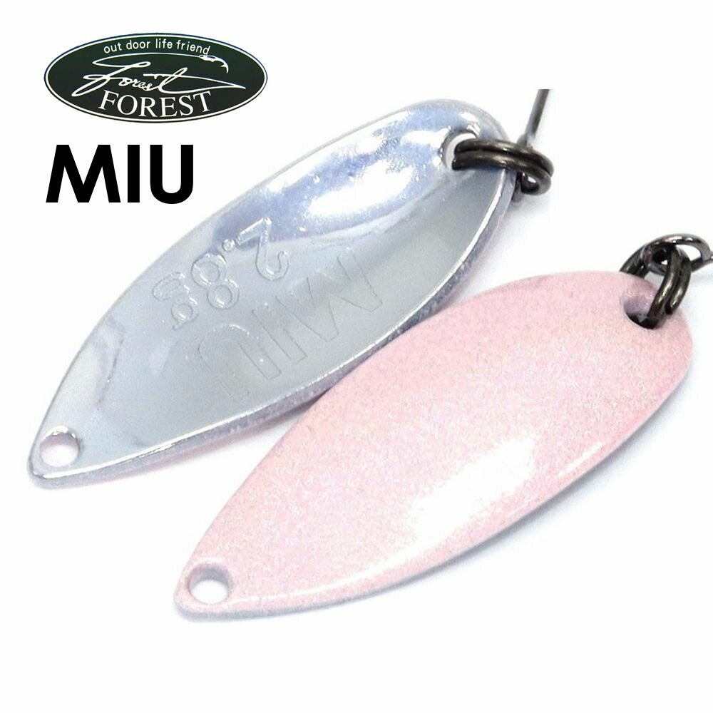 Блесна форелевая колеюлящаяся Forest Miu 2023 2,8 гр #10, 1 шт/уп