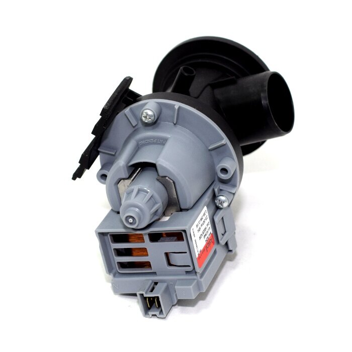 Насос сливной (помпа) с улиткой к стиральным машинам Indesit, Ariston, арт. 083942