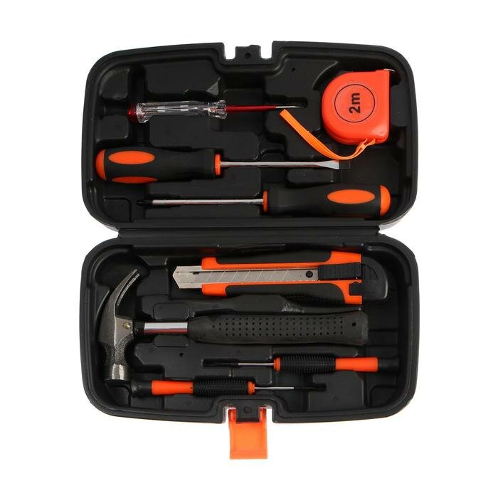 Набор инструментов Park 9 предметов, карбоновая сталь, кейс