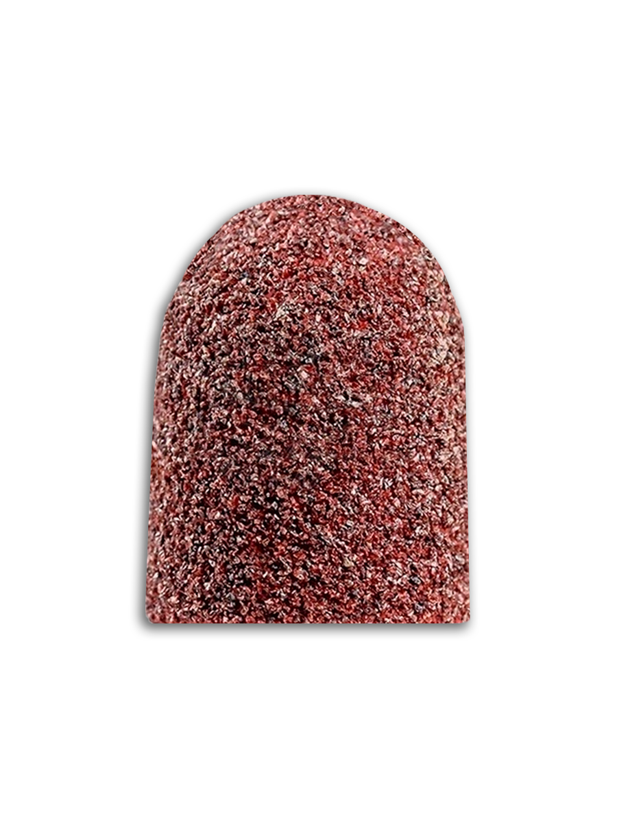 Колпачок песочный, для ногтей, абразивность 150грит, 13мм, 14шт