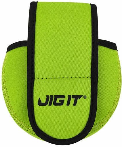 Чехол JIG IT неопреновый для катушки, зеленый