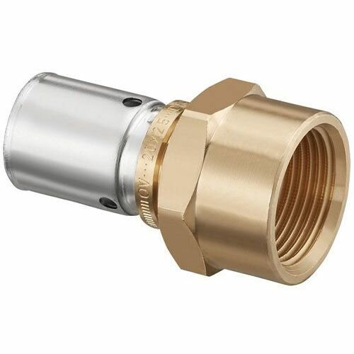 Соединитель пресс "Cofit P" 26х3,0мм х 3/4" ВР Oventrop 1512247 для металлопластиковых труб