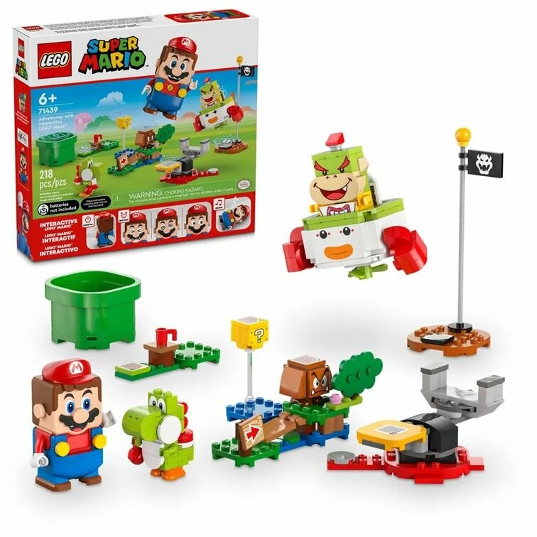 Конструктор LEGO Super Mario 71439 Приключения с интерактивным Марио, 218 дет.