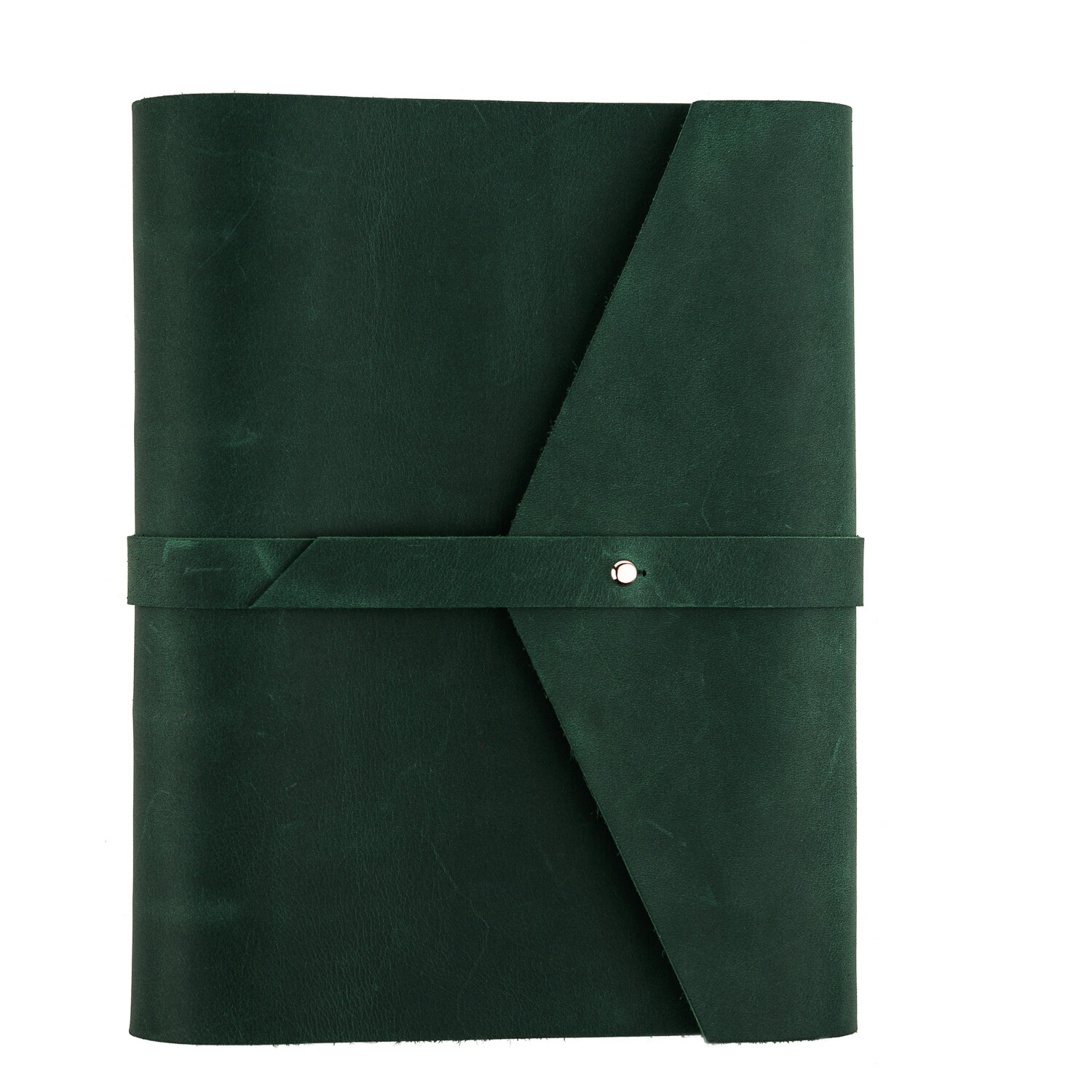 Кожаный блокнот на кольцах формата А5 со сменными блоками/Ежедневник из натуральной кожи