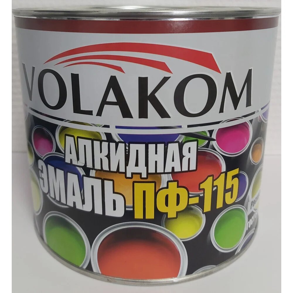 Эмаль Volakom ПФ-115 белая (2 кг) 658651