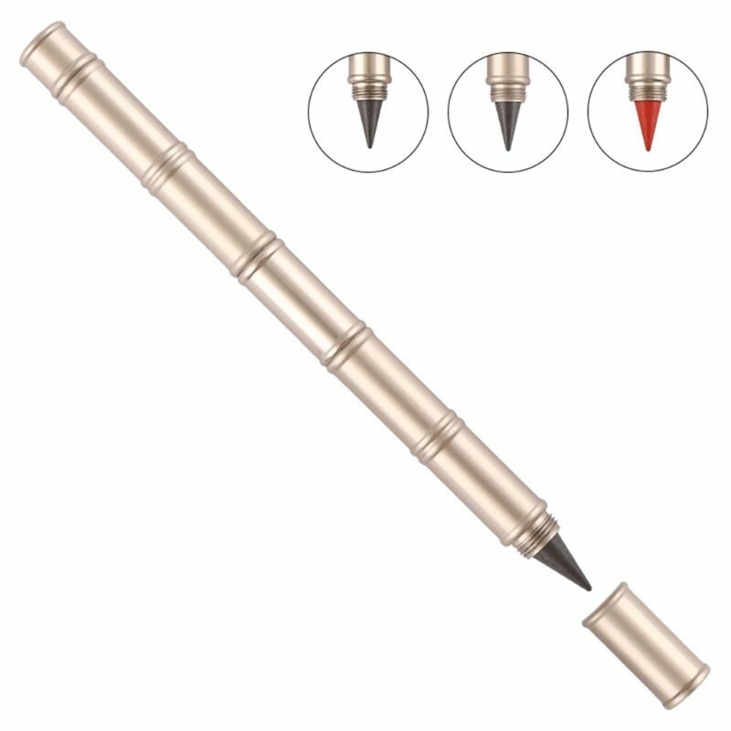 Вечный металлический карандаш со сменными стержнями, A