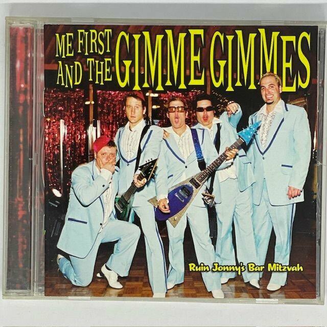 Музыкальный диск Me First And The Gimme Gimmes-Ruin Jonny's Bar Mitzvah (CD, USA) '04 NM