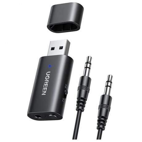 Bluetooth аудио ресивер + трансмиттер UGREEN CM523-60300 Black (60300)