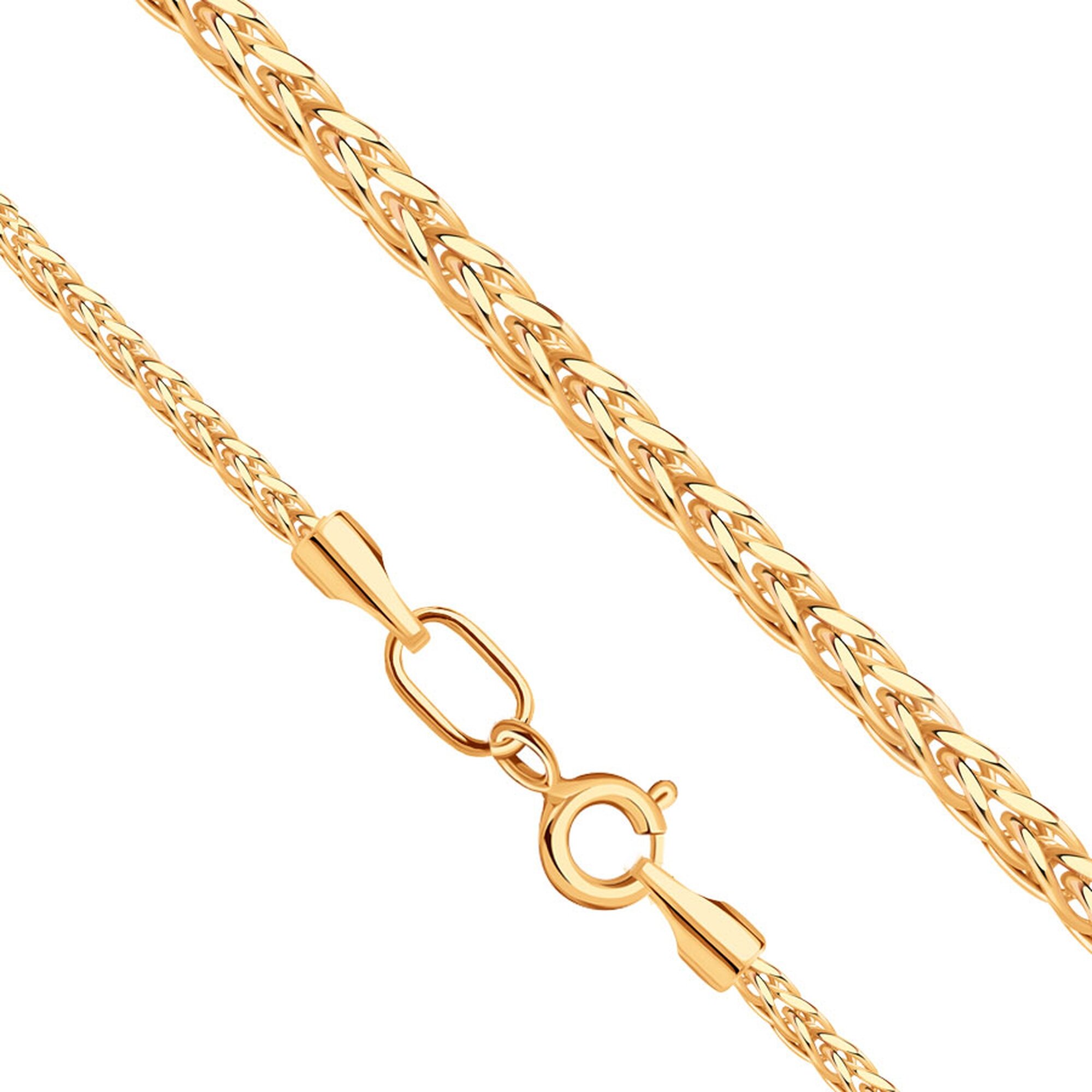 Цепь красное золото, 585 проба