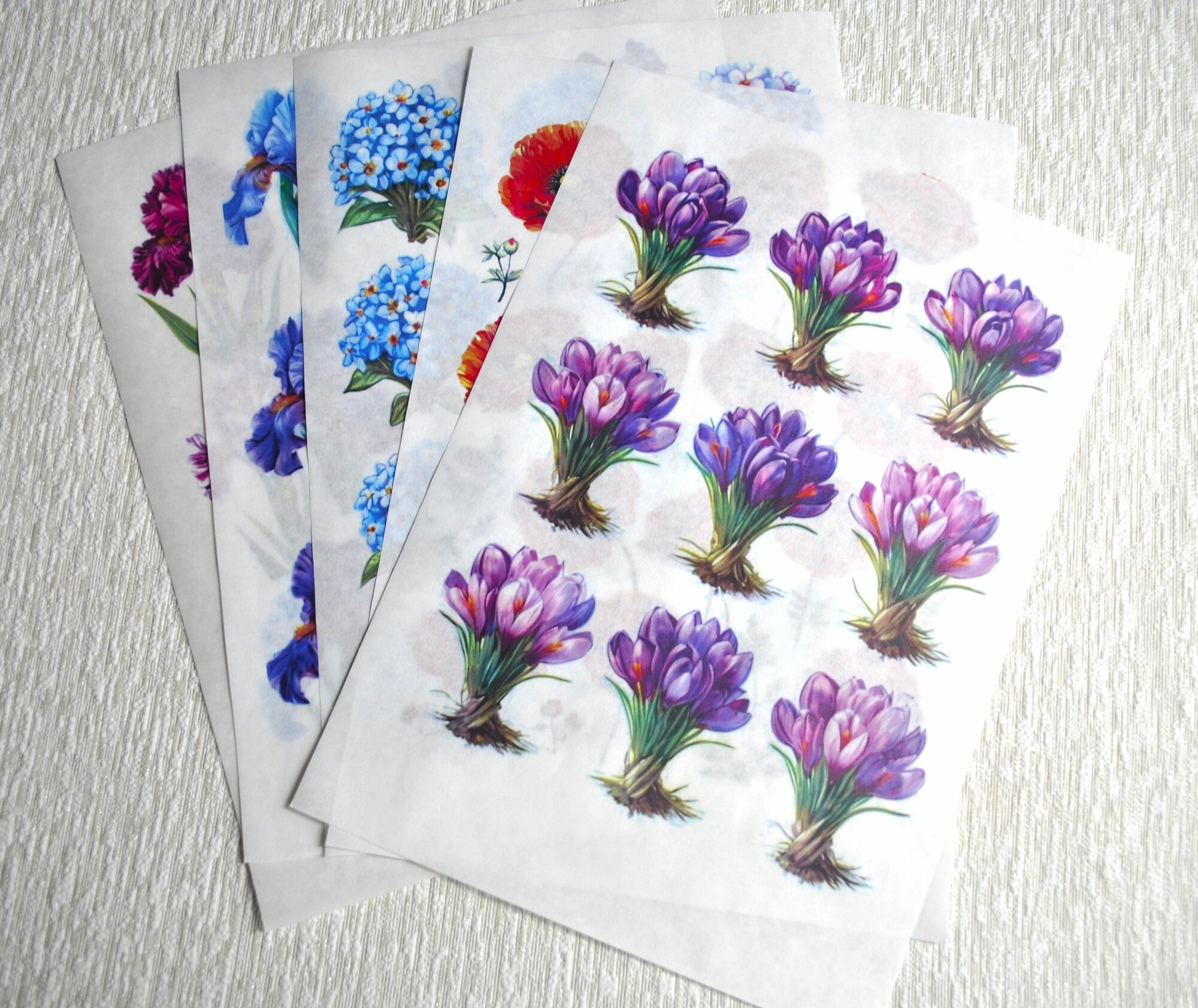 Декупажная карта