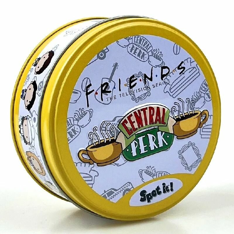 Настольная игра Доббль/ Дубль Spot it! Friends- отличное развлечение для всей семьи и забавный подарок на !