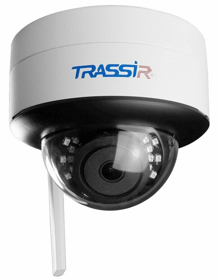 Видеокамера TRASSIR TR-D3121IR2W, 2 Мп, Wi-Fi, IP66, ИК-подсветка