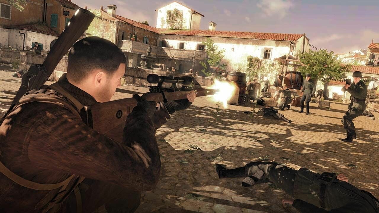 Игра Sniper Elite 4, для Ps4 / Ps5, Blu-ray, Русская версия. — фото 1