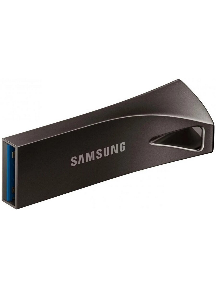 Флеш диск SAMSUNG 512Gb Bar Plus black (USB Type-A, metal case) (MUF-512BE4/APC)