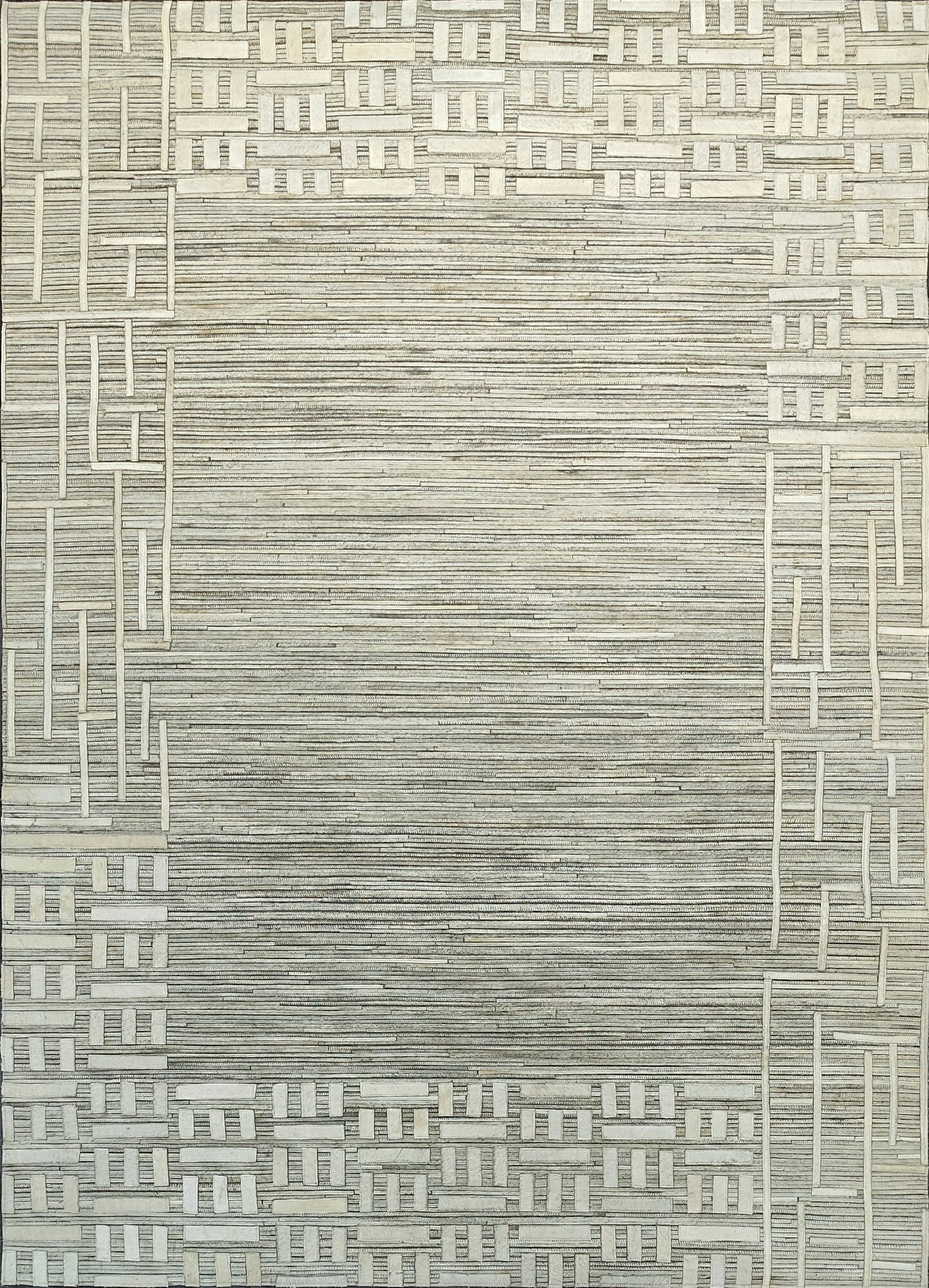 Ковер Leather Carpet, 160х230см, натуральный, ручная работа, шкура коровы
