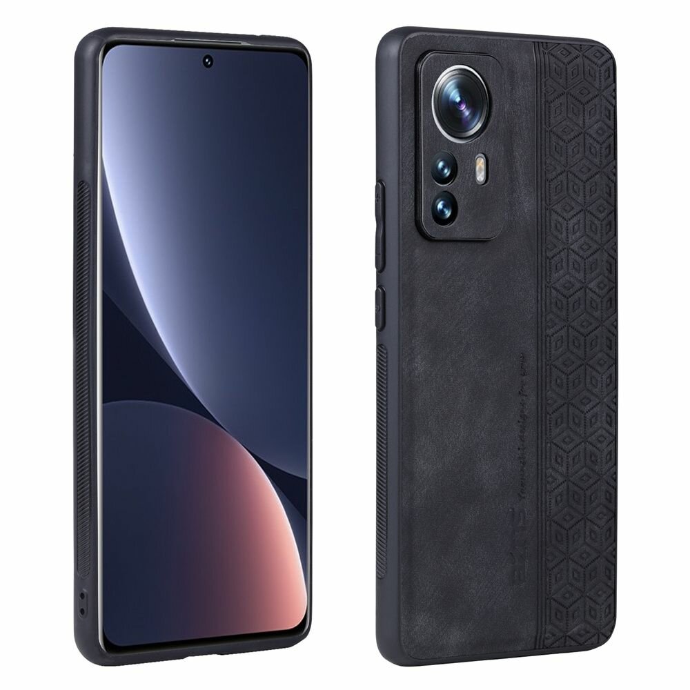 Чехол для телефона Xiaomi 12 / Xiaomi 12X Трехмерная текстура приятная для кожи текстура
